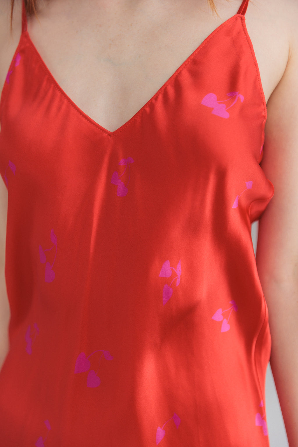 Basic Cami - Cherry Heart
